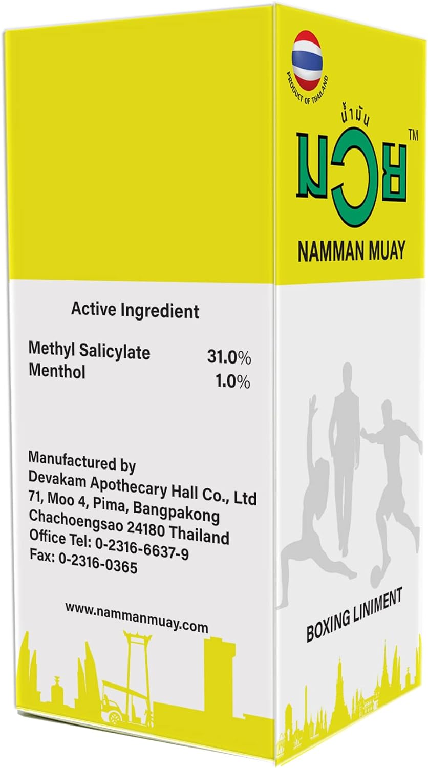 Namman Muay Thai Oil Liniment - 120ml – Toronto Fight Shop